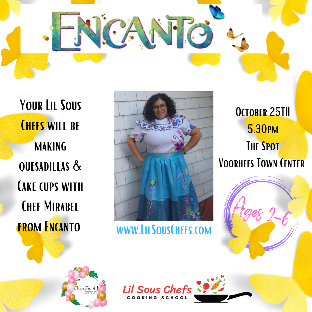Chef Mirabel from Encanto – Lil Sous Chefs Cooking School | Fun Cooking ...