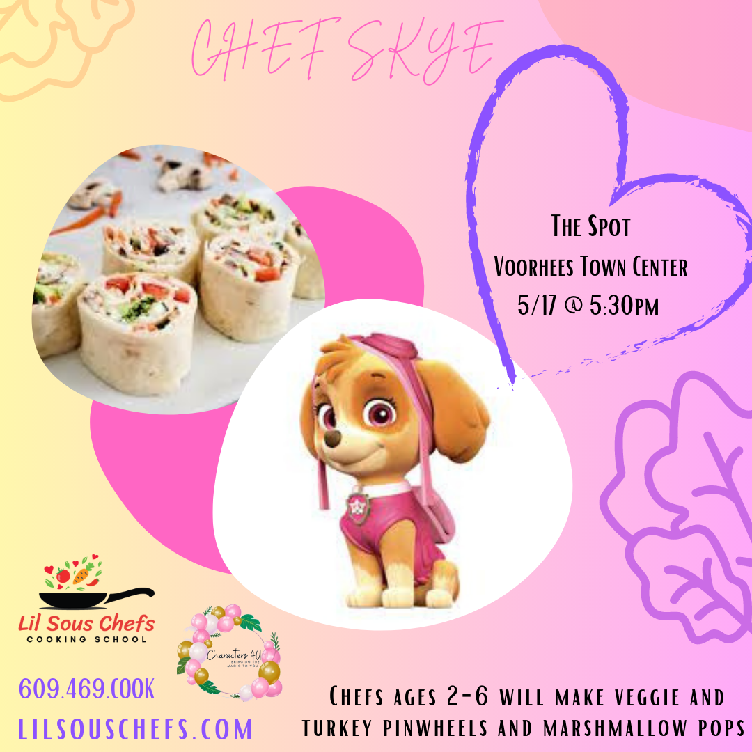 Chef Skye from Paw Patrol – Lil Sous Chefs Cooking School | Fun Cooking ...