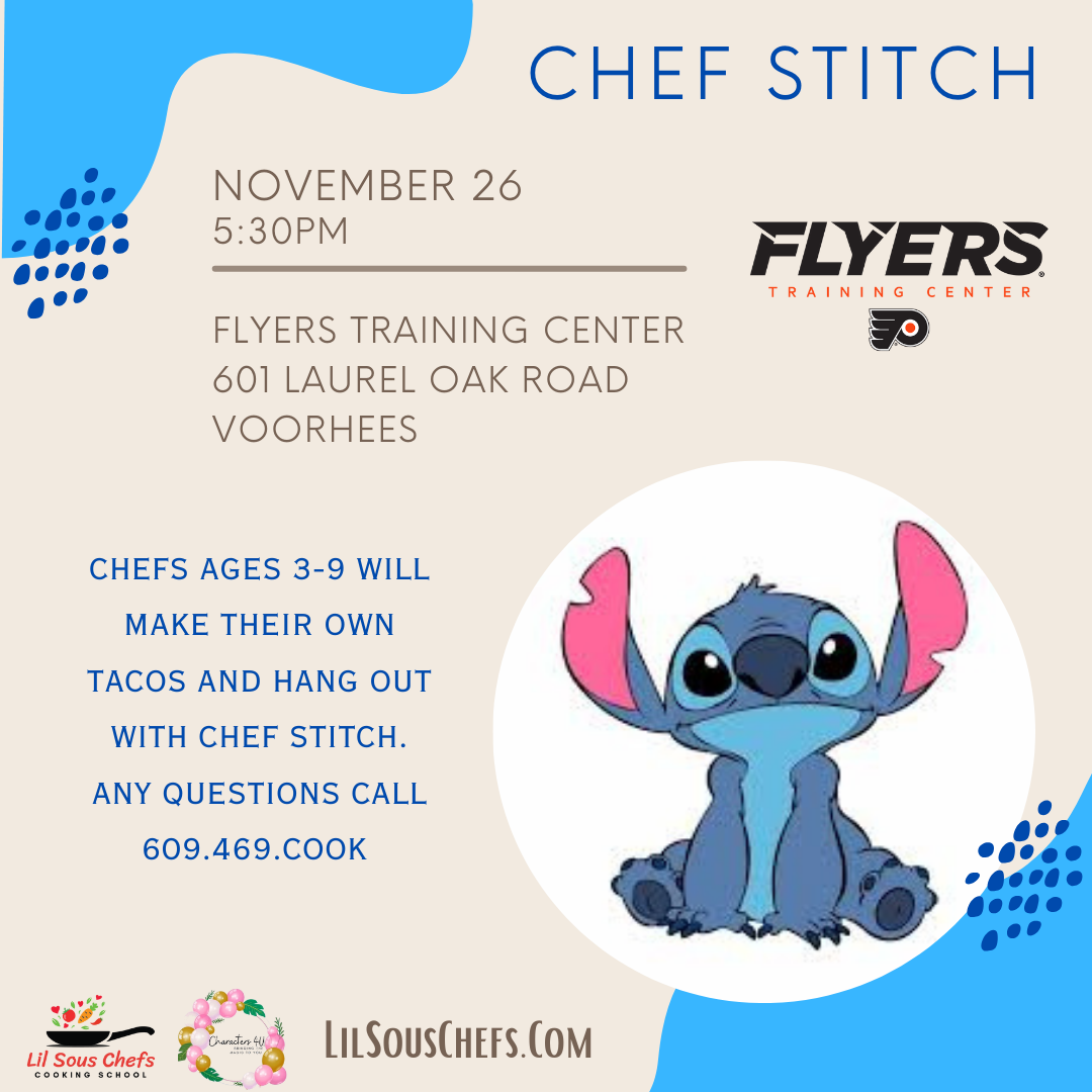 Chef Stitch – Lil Sous Chefs Cooking School | Fun Cooking School for ...