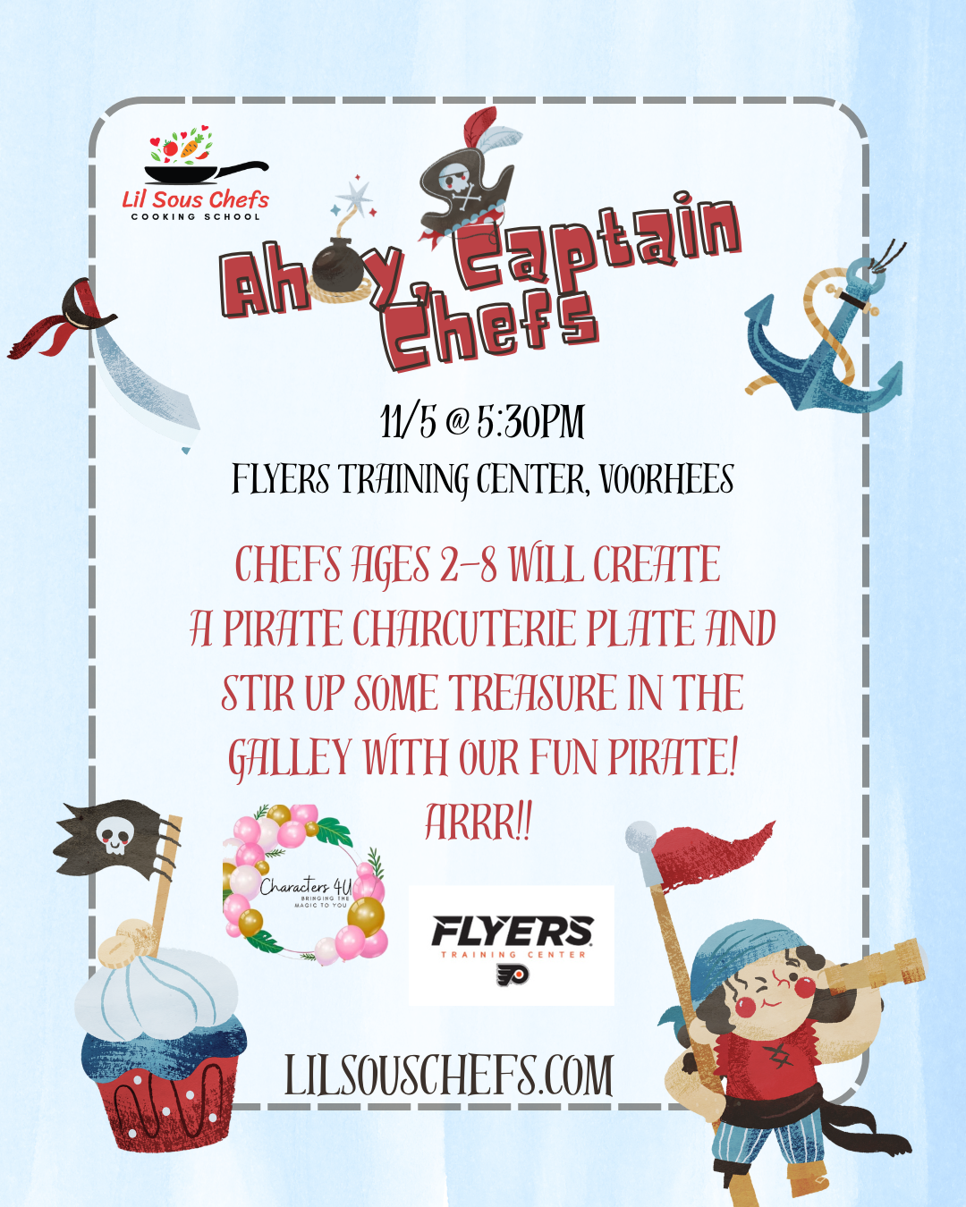 Chef Pirate ~ Cook like a pirate, Feast like a Captain! – Lil Sous ...